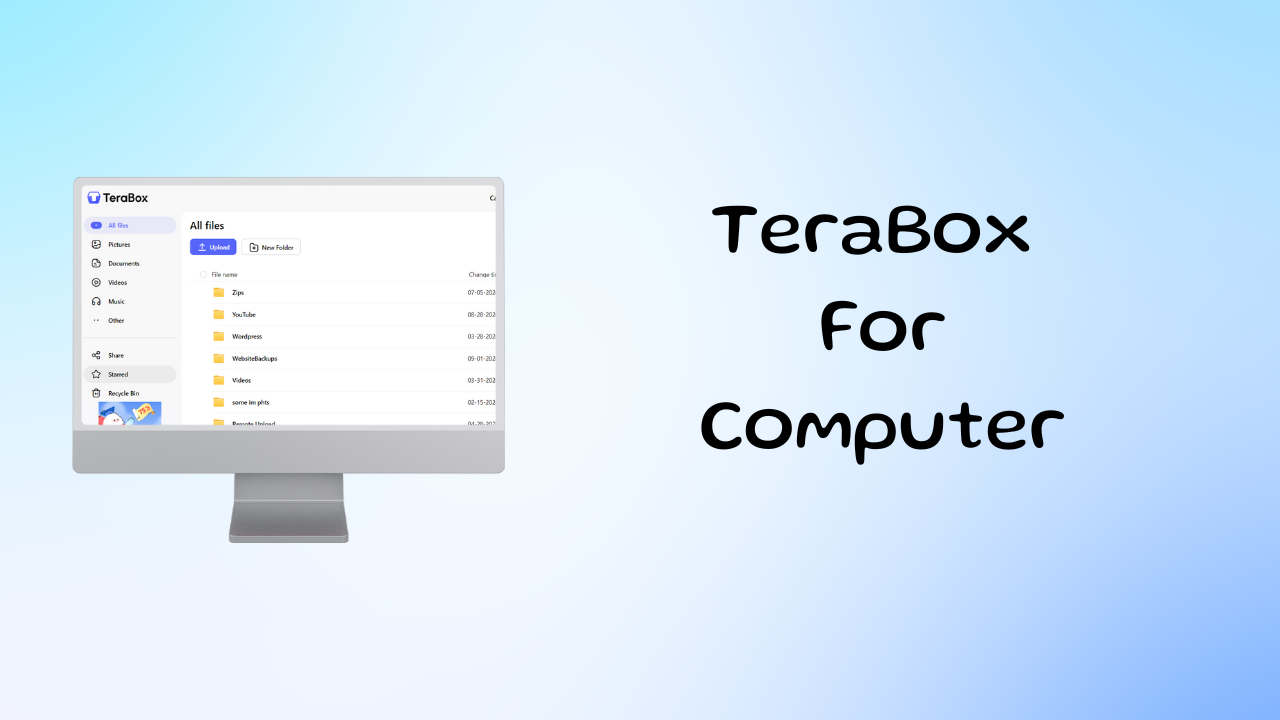 TeraBox For PC (Latest Updated Version) – TeraBox Optimized APK No Ads ...